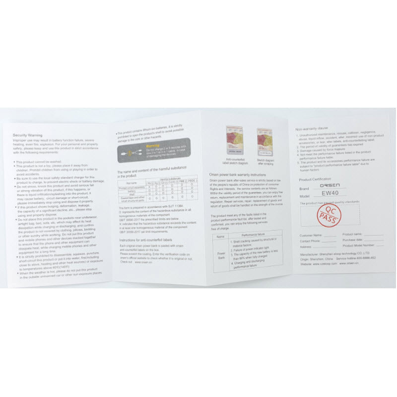 Eloop EW40 Powerbank 20000mAh Fast Charge 20W จัดส่งฟรี! – EloopThailand